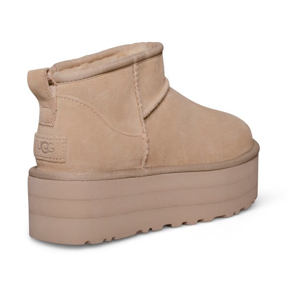 UGG | Shoes | Ugg Classic Ultra Mini Platform Mustard Seed Boots | Poshmark